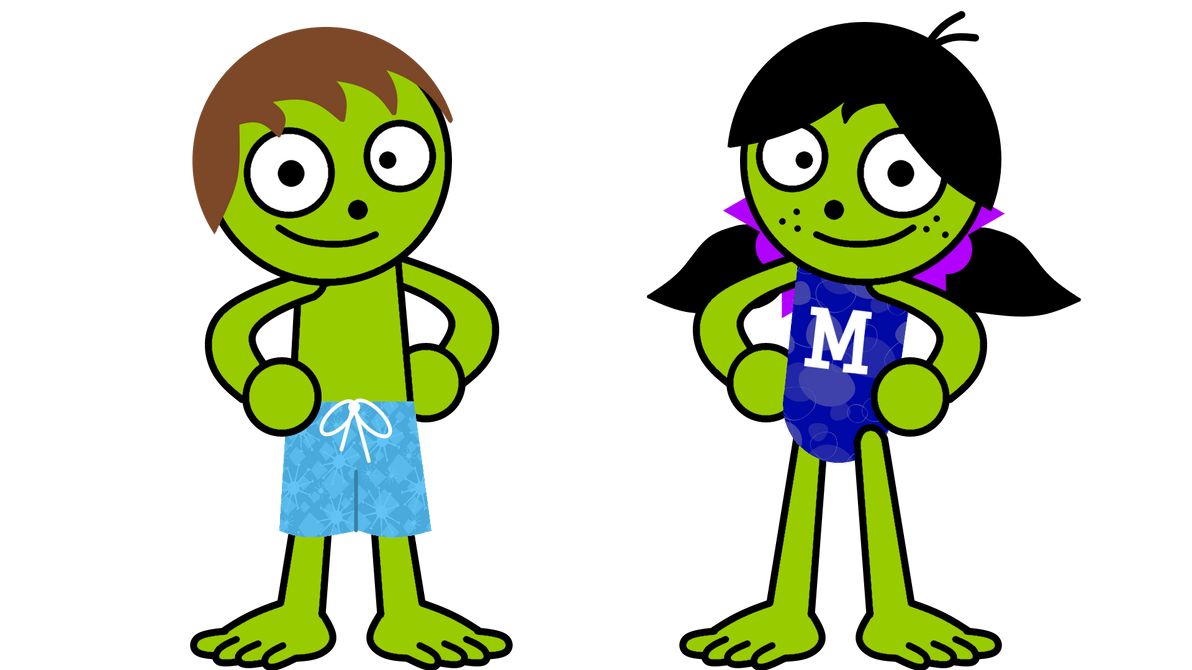 PBS Kids Digital Art - Me and Mandy (swimsuits) by IanandArt-Back-Up-3 ... PBS Kids Digital Art - Me and Mandy (swimsuits) by IanandArt-Back-Up-3 ...