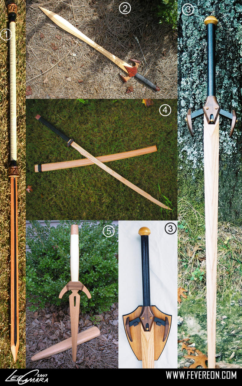 Custom Swords by fevereon on DeviantArt