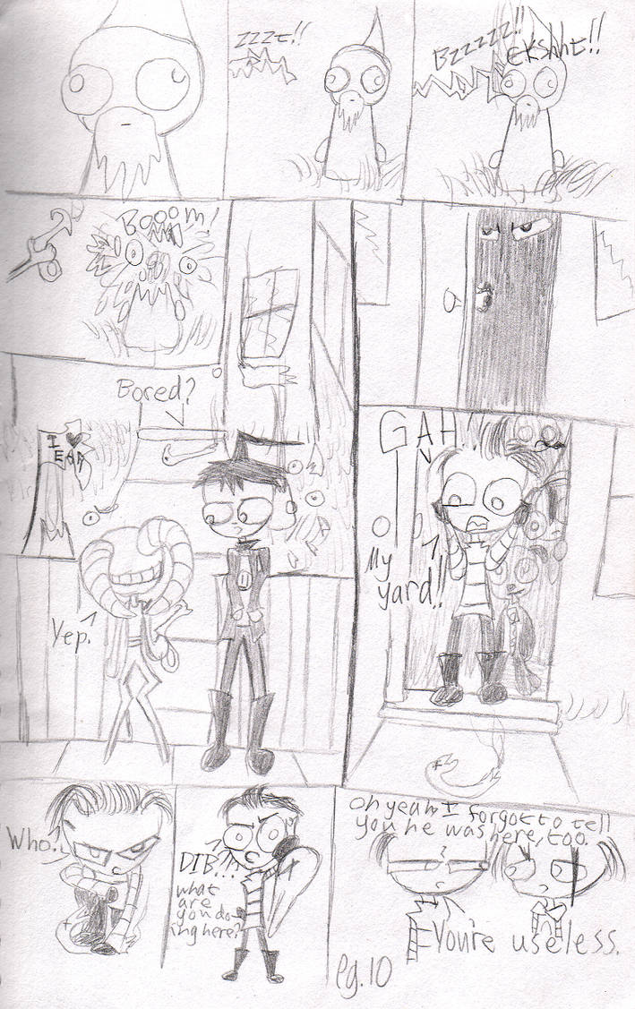 Invader Zim fancomic pg 10 by Tugera on DeviantArt