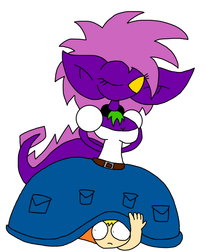 At Kyle Hiding Under Iris Dress By Richsquid1996 On Deviantart