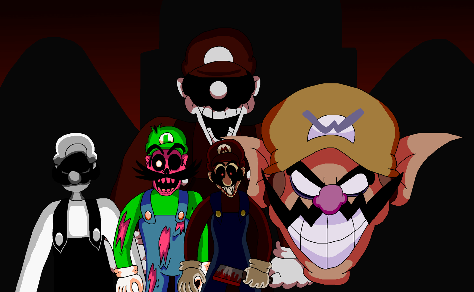 Fnf Mario's Madness by richsquid1996 on DeviantArt Fnf Mario's Madness by richsquid1996 on DeviantArt