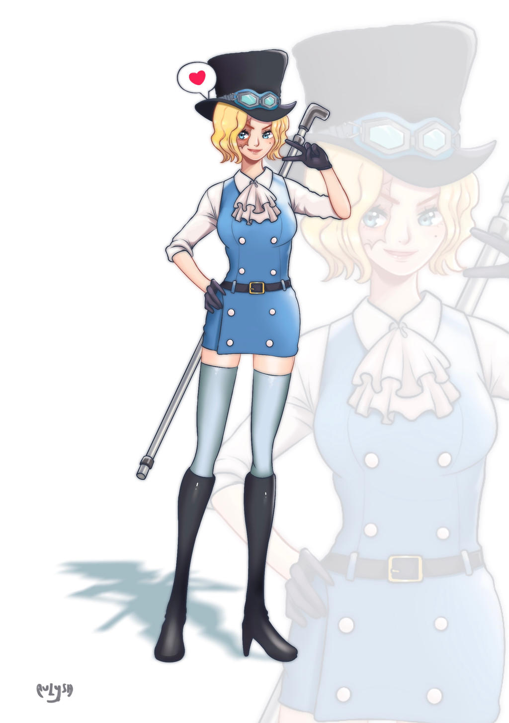 Female Sabo By Aulysh On Deviantart