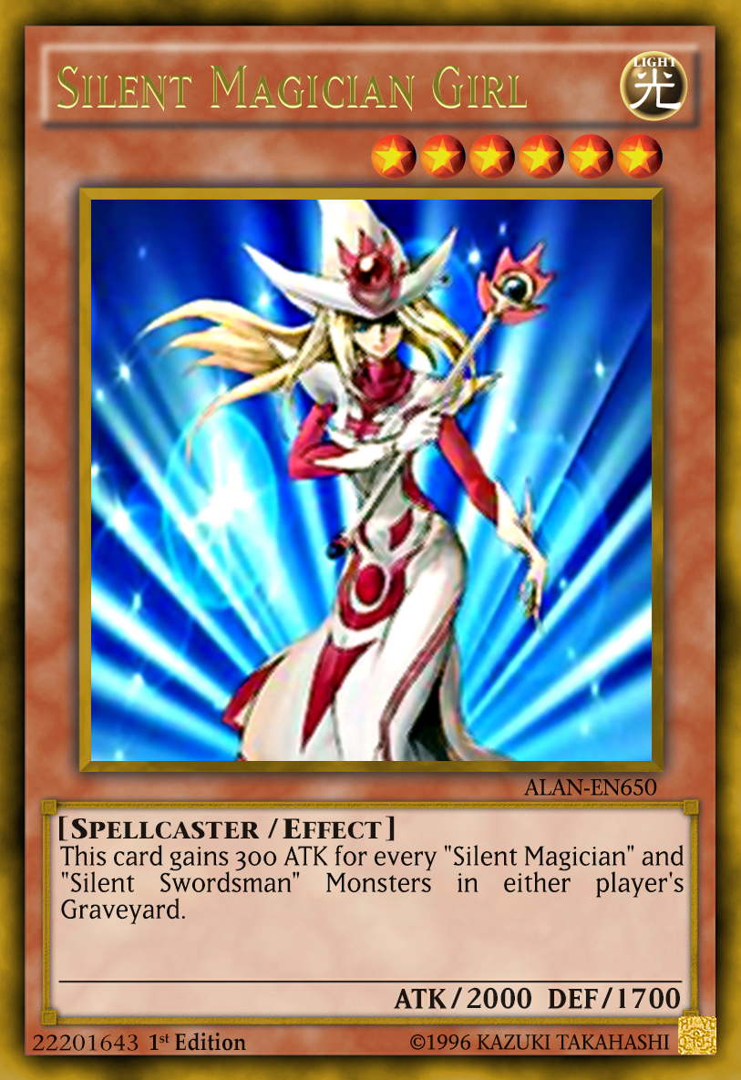Silent Magician Girl By Alanmac95 On Deviantart