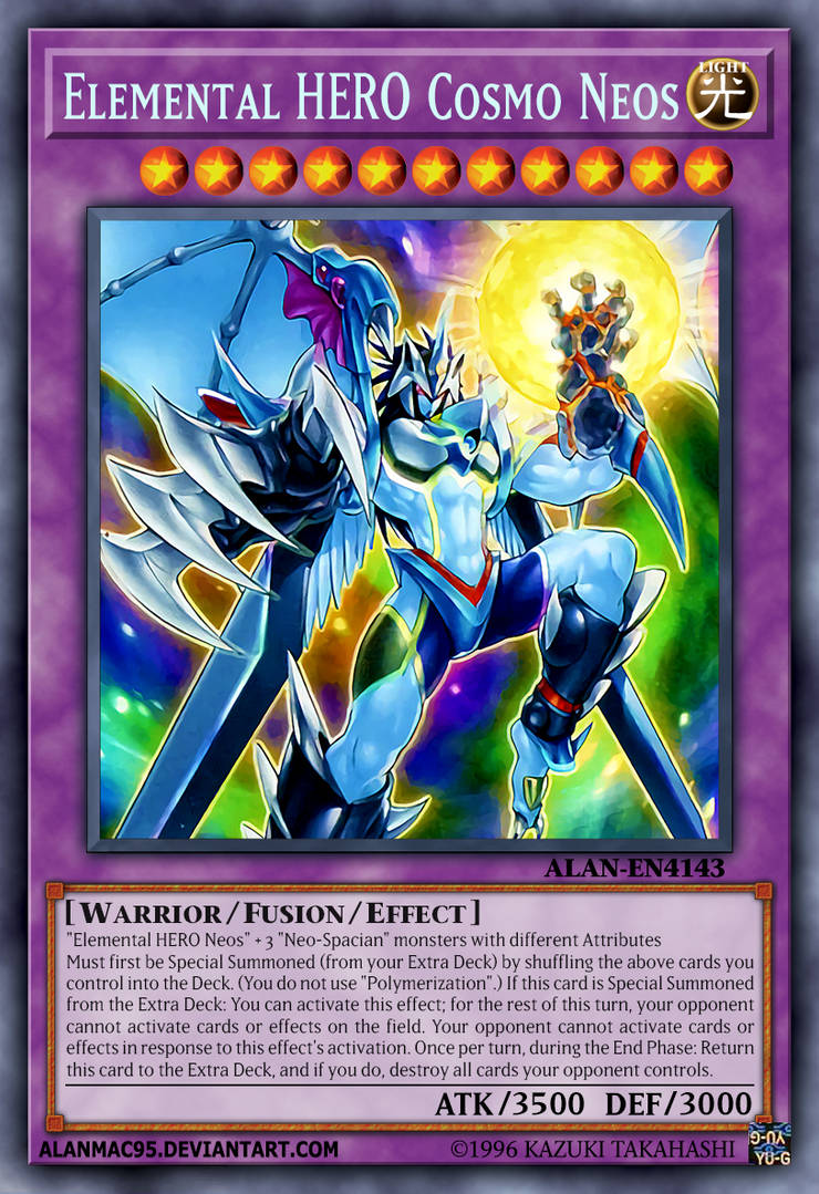 Elemental Hero Cosmo Neos By Alanmac95 On Deviantart