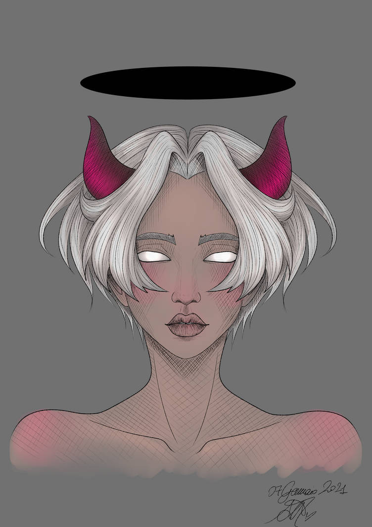 Angelic Demon By Moody Moons On Deviantart