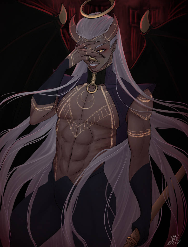 Demon King By Moody Moons On Deviantart