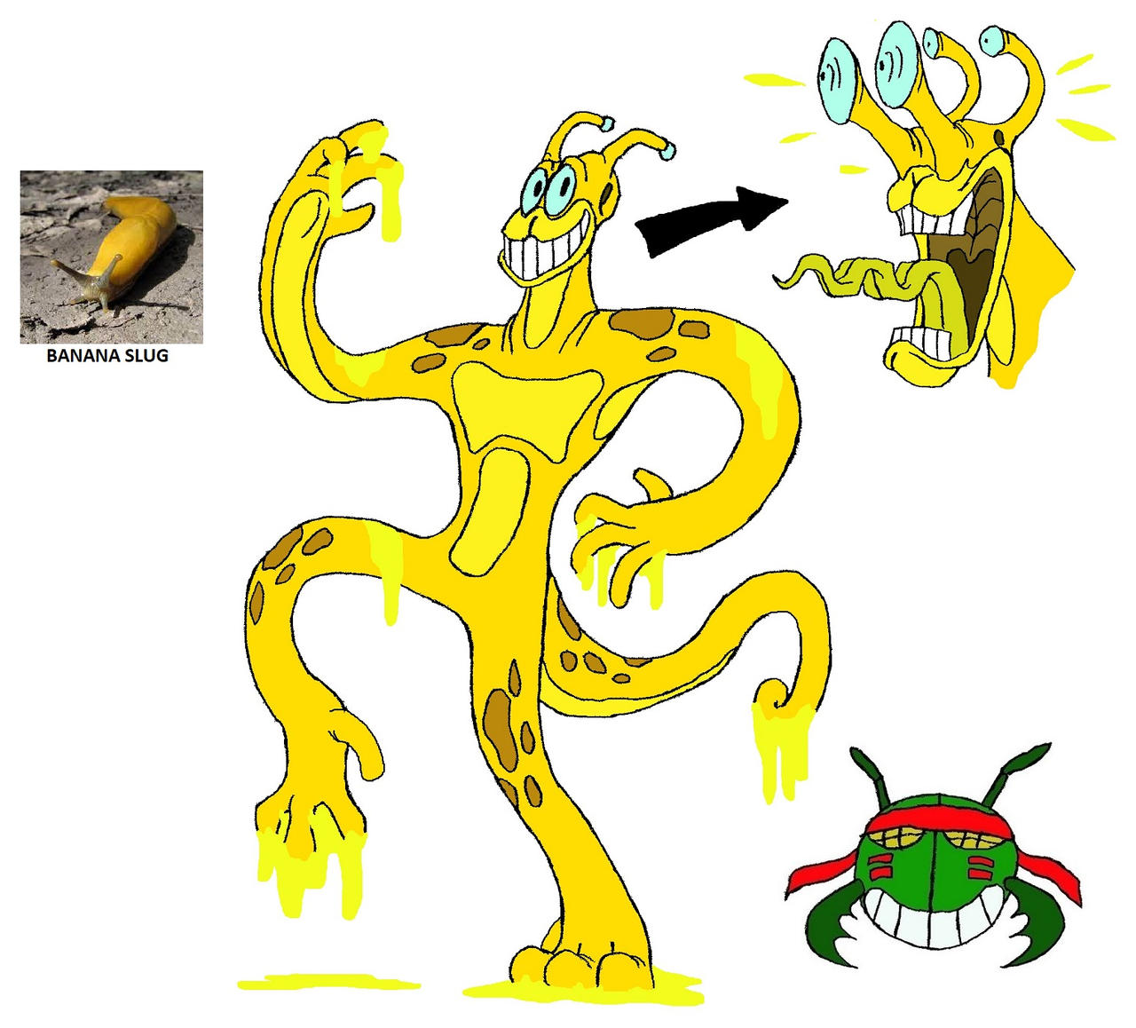 Creepy Crawlers Banana Slip By Fanetare77 On Deviantart