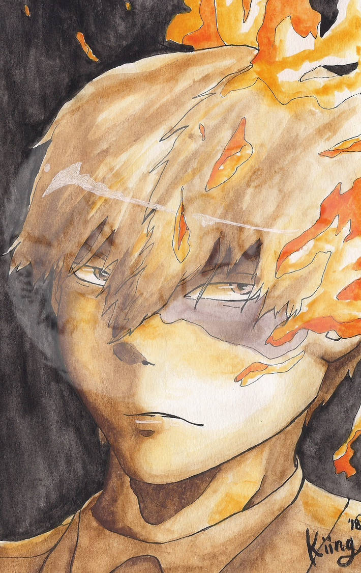 Color Challenge Todoroki By Teafox7 On Deviantart
