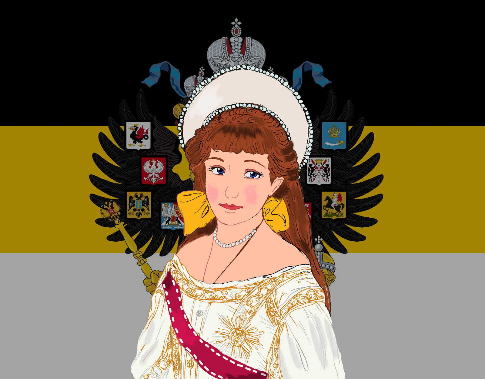 Grand Duchess Anastasia Nikolaevna Of Russia By Royalartist91 On Deviantart
