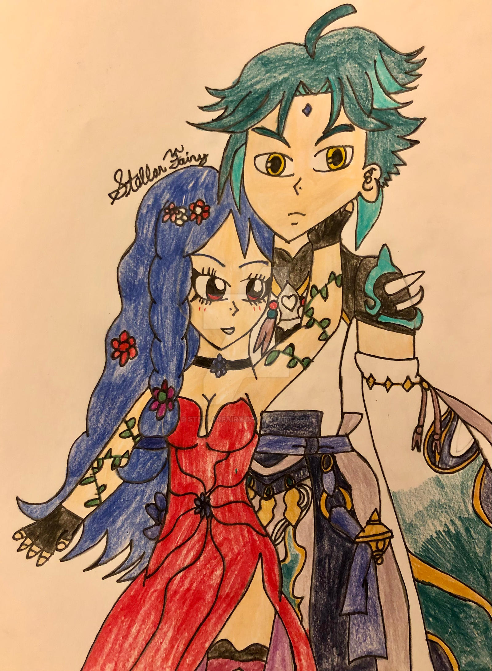 Art Trade Xiao X Yoru By StellarFairy On DeviantArt art-trade-xiao-x-yoru-by-stellarfairy-on-deviantart