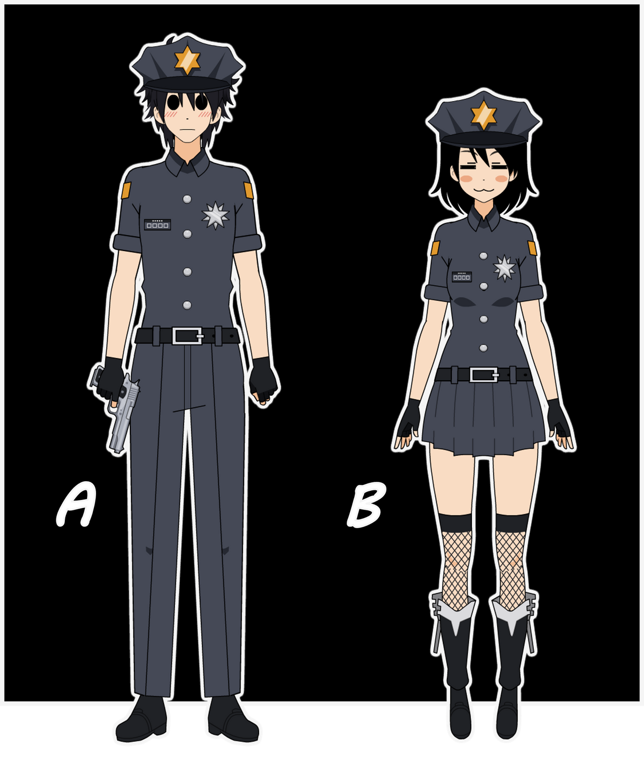 Kisekae Exports Police Uniform By Keiralockstar On Deviantart