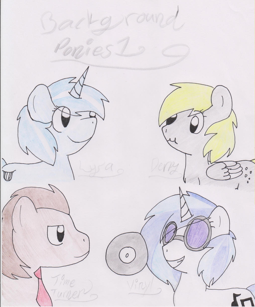 BG ponies 1 by Yogfan on DeviantArt BG ponies 1 by Yogfan on DeviantArt