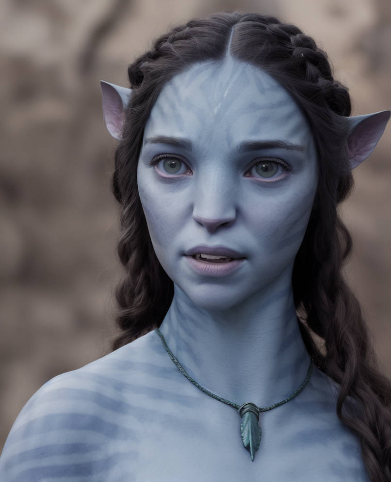 Emilia Clarke Navi Avatar The Way Of Water By Infinitfantasy On Deviantart