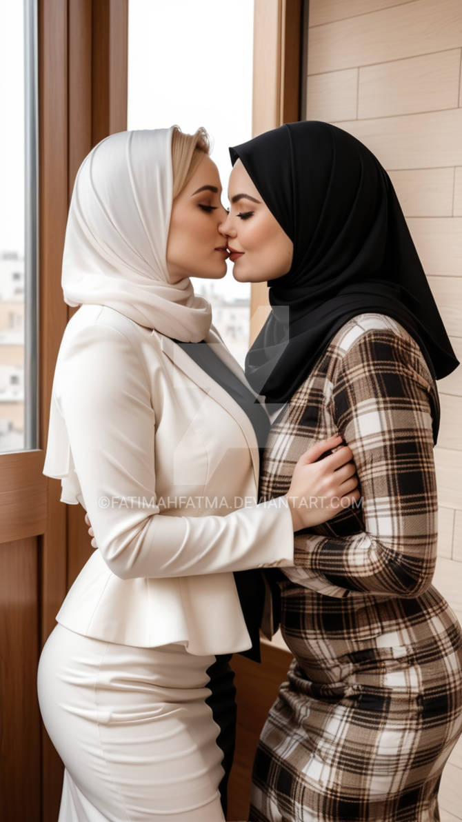Lesbian Hijab Kissing Hijab Lesbian Lesbian Arab By Fatimahfatma On