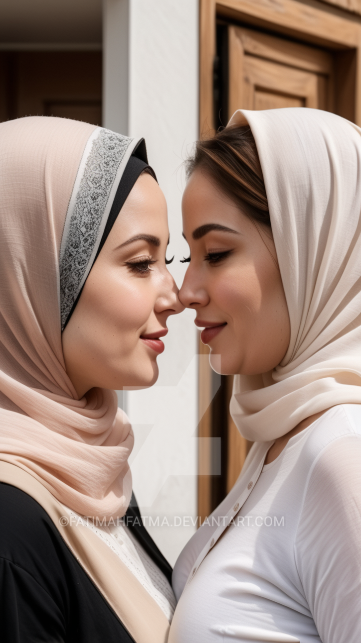 Lesbian Hijab Kissing Hijab Lesbian Lesbian Arab By Fatimahfatma On