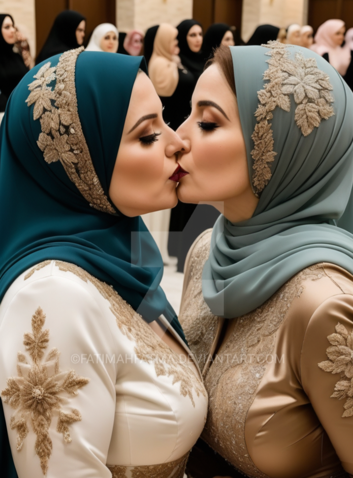 Lesbian Hijab Kissing Hijab Lesbian Lesbian Arab By Fatimahfatma On