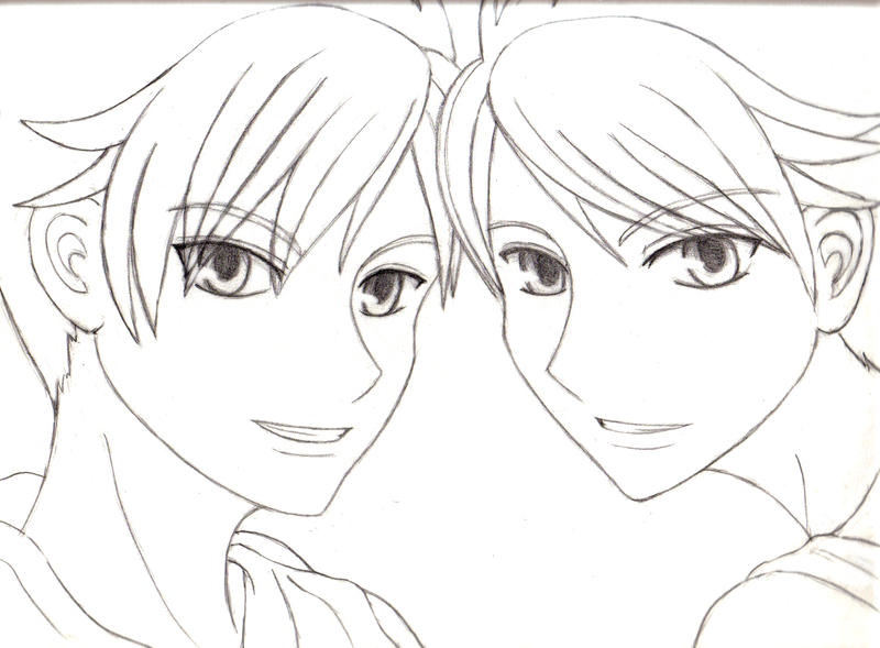 Hitachiin Line art by MistressNatalyaQotD on DeviantArt
