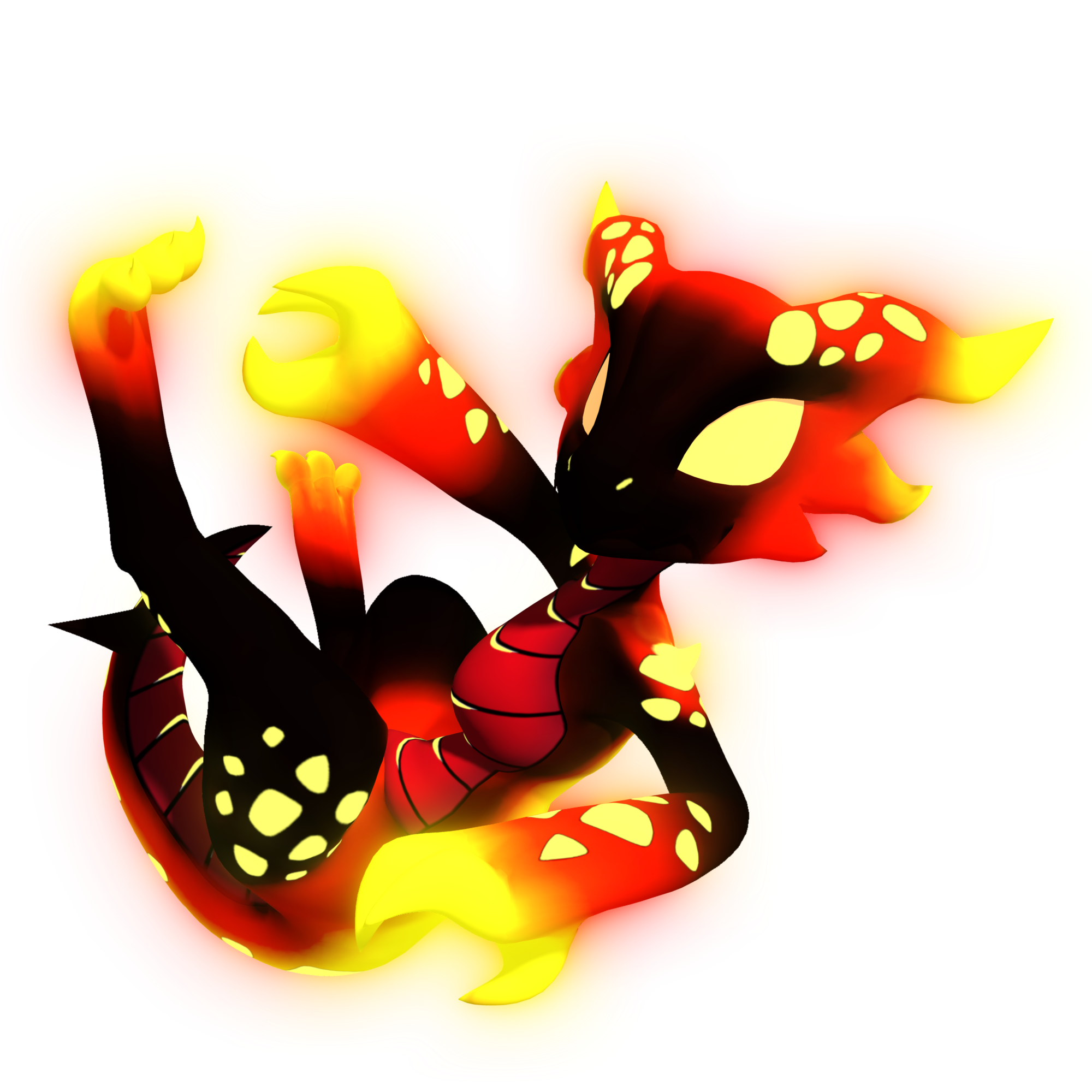 Charred Coal The Kobold Flipping Around By Dragonskyrunner On Deviantart
