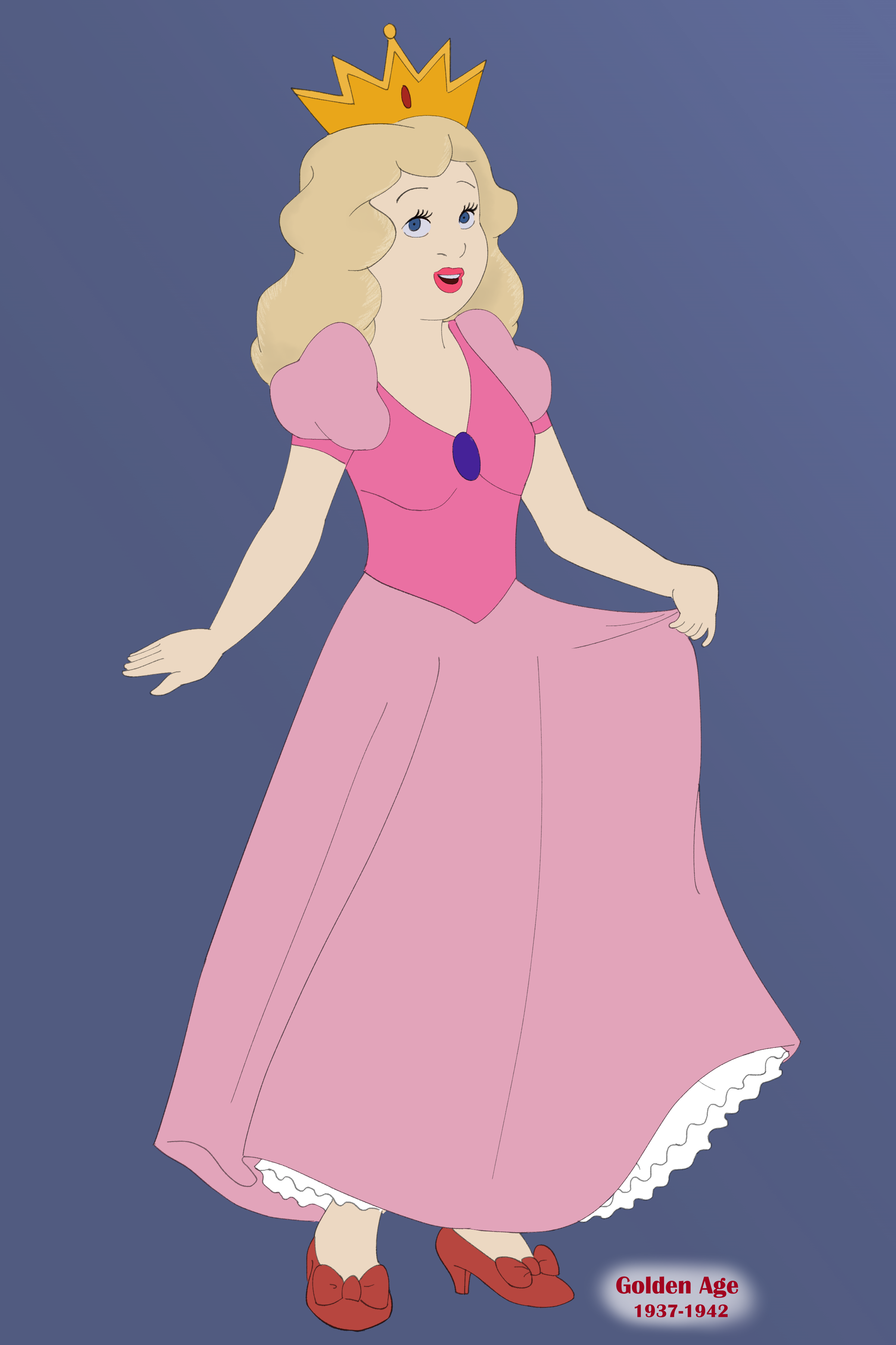 Golden Age Peach by NondescriptNorbert on DeviantArt Golden Age Peach by NondescriptNorbert on DeviantArt