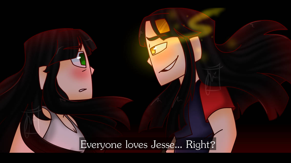 Minecraft Story Mode S2 Everyone Loves Jesse By Prettyxthexartist On