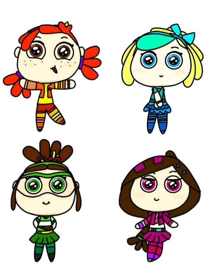 Fantasy Patrol Chibi By Rubystargirl On Deviantart