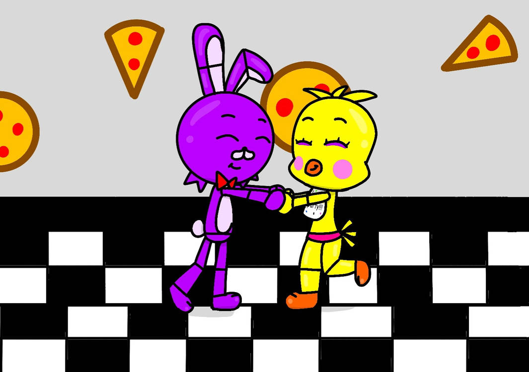 Bonnie X Toy Chica By Rubystargirl On Deviantart