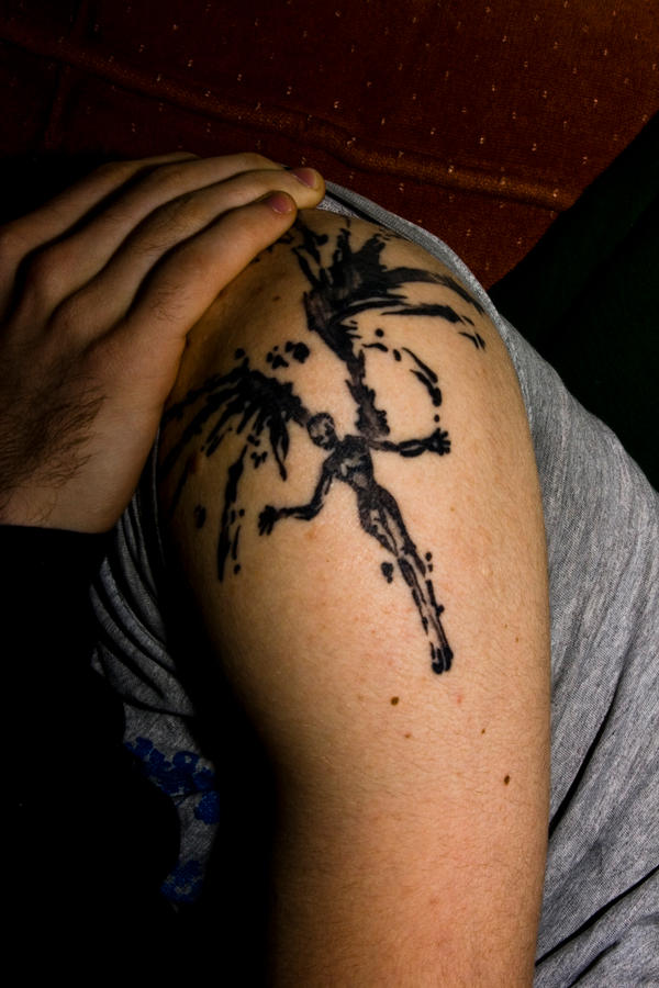 Inked Angel By Shadedeyes On Deviantart