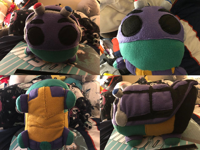 Rise Of The Tmnt Donatello Large Stacking Plush By Dantestobari On