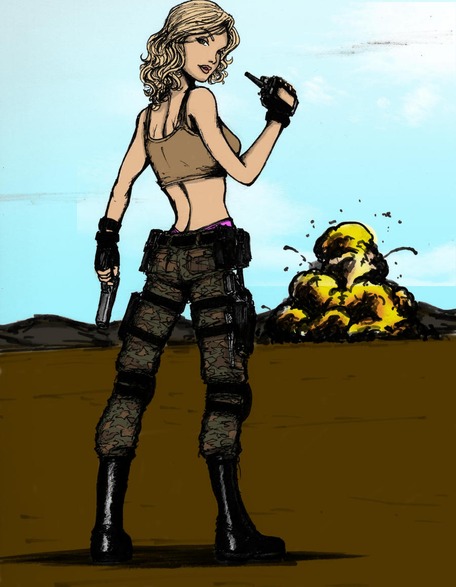 Red Alert 3 Agent Tanya By Tchenart On Deviantart