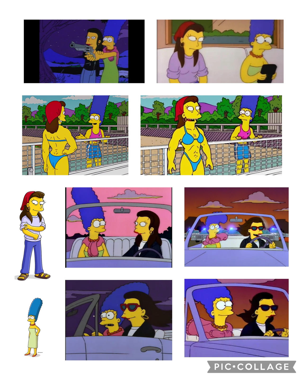Marge Simpson X Ruth Powers Collage By Nakuuro On Deviantart