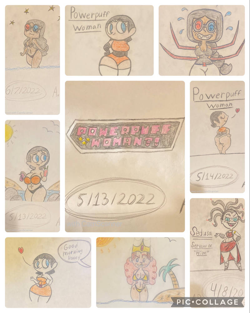 The Powerpuff Woman Au Collage By Nakuuro On Deviantart