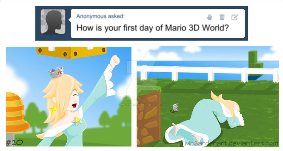 Rosalinas Reaction 10 By Mrgardenart On Deviantart