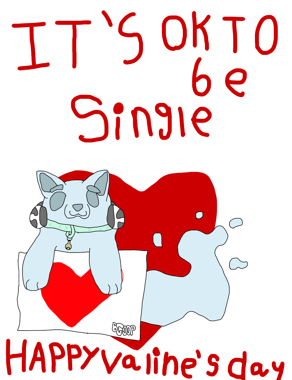 Valintines Day Card By Blue Goop On Deviantart