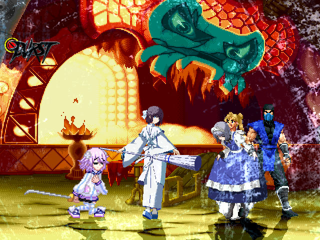 Sub Zero Sailor Moon And The Maids Vs Neptune By Deadlysword1000 On Deviantart