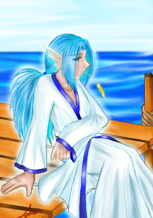 Art Trade: Suijin by chiri-chan on DeviantArt