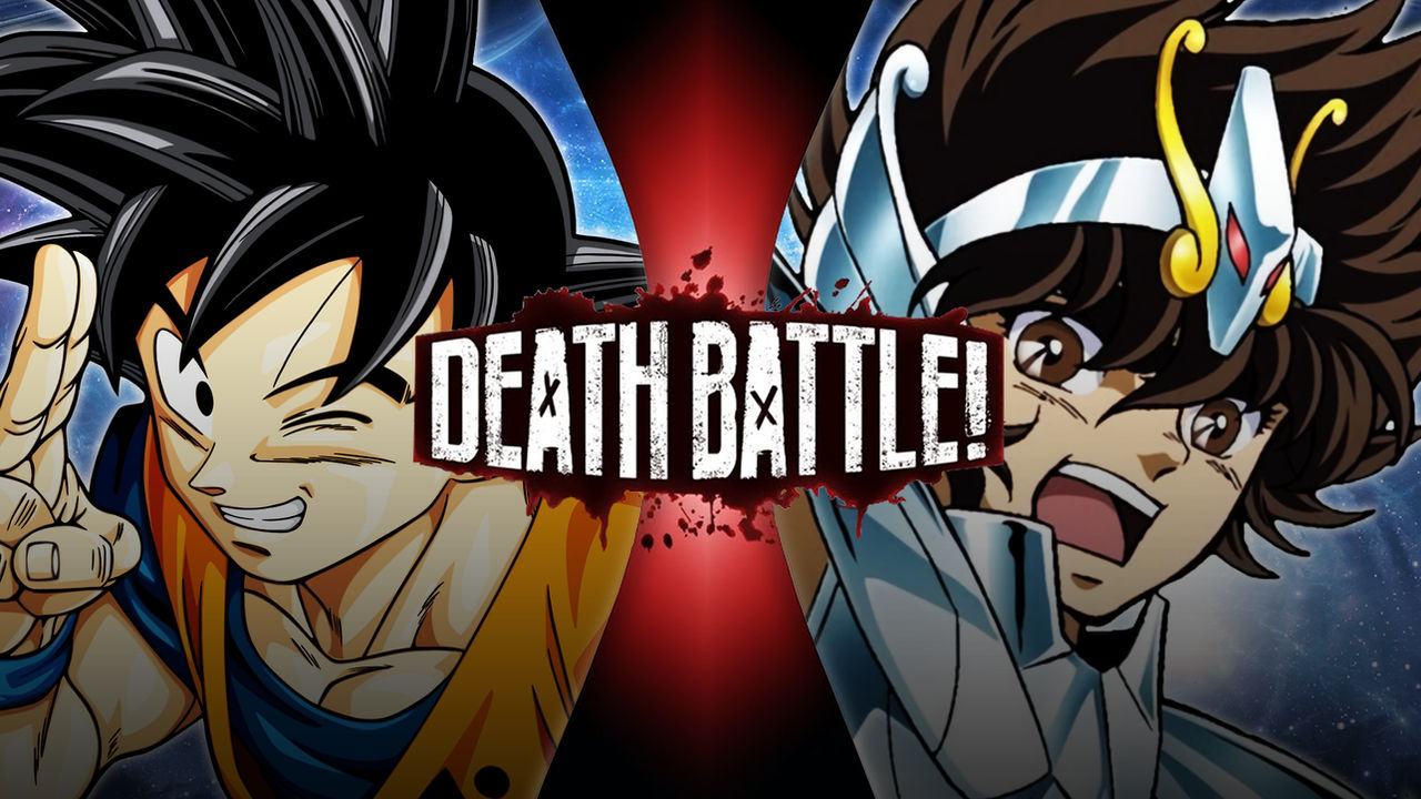 Goku vs Pegasus Seiya by cargo0rising on DeviantArt Goku vs Pegasus Seiya by cargo0rising on DeviantArt