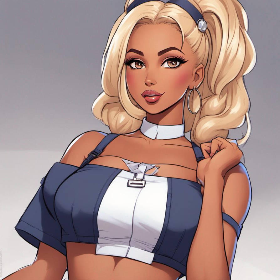Sexy Caramel Anime Girl By Themainmanisin999 On Deviantart