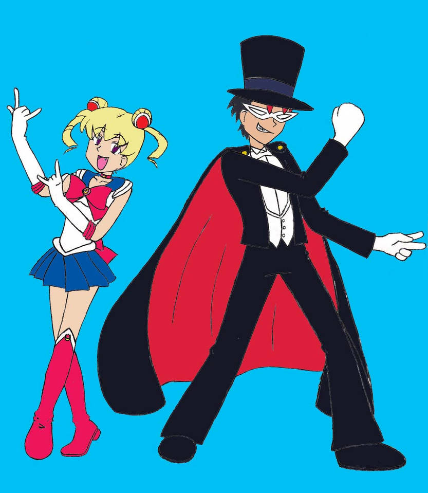Sailor Domino and Tuxedo Alex by Ichigo-chan on DeviantArt