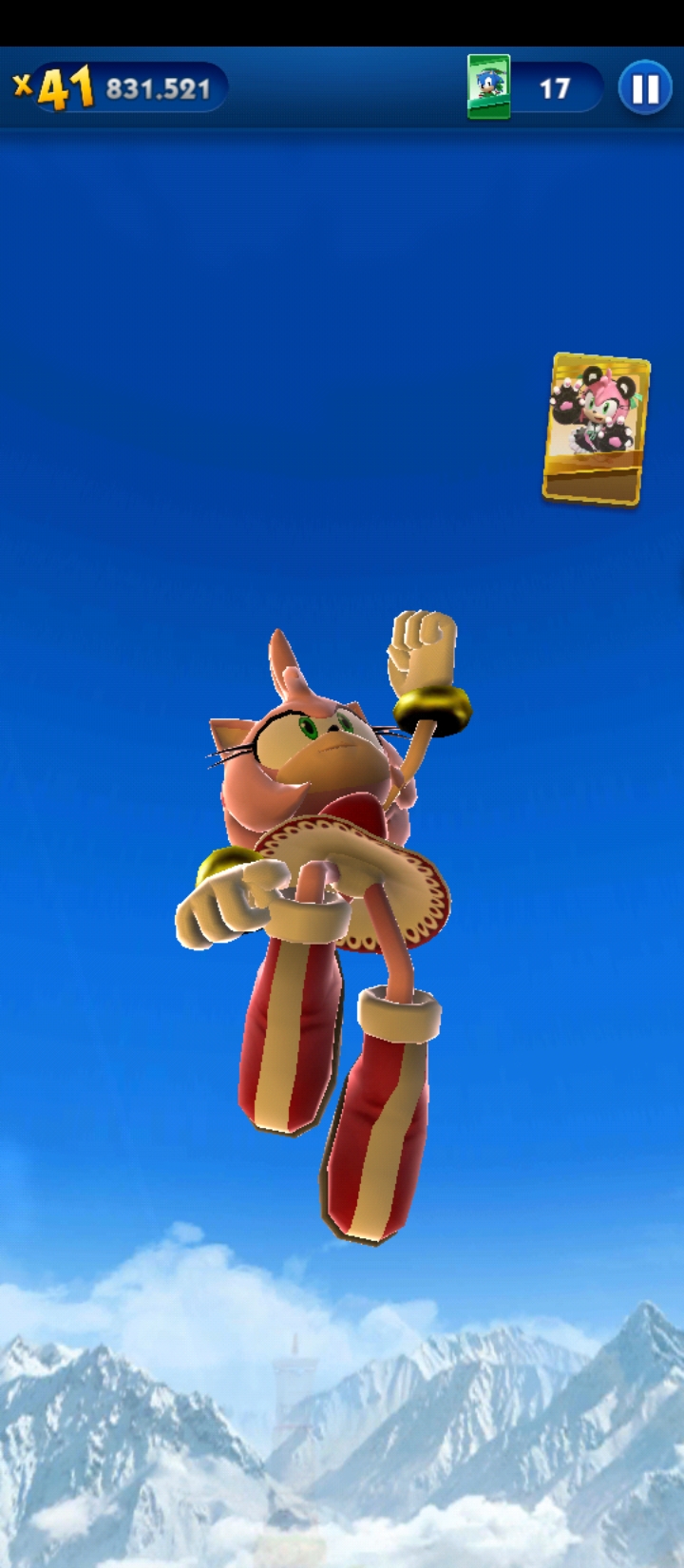 Amy Rose Panty Shot 1 Sonic Dash By Femalepantyshot On Deviantart