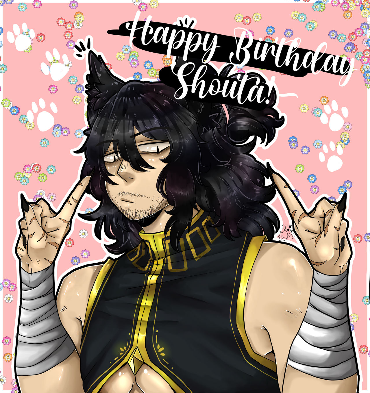 Happy Birthday Aizawa By Cloud Tentacles On Deviantart