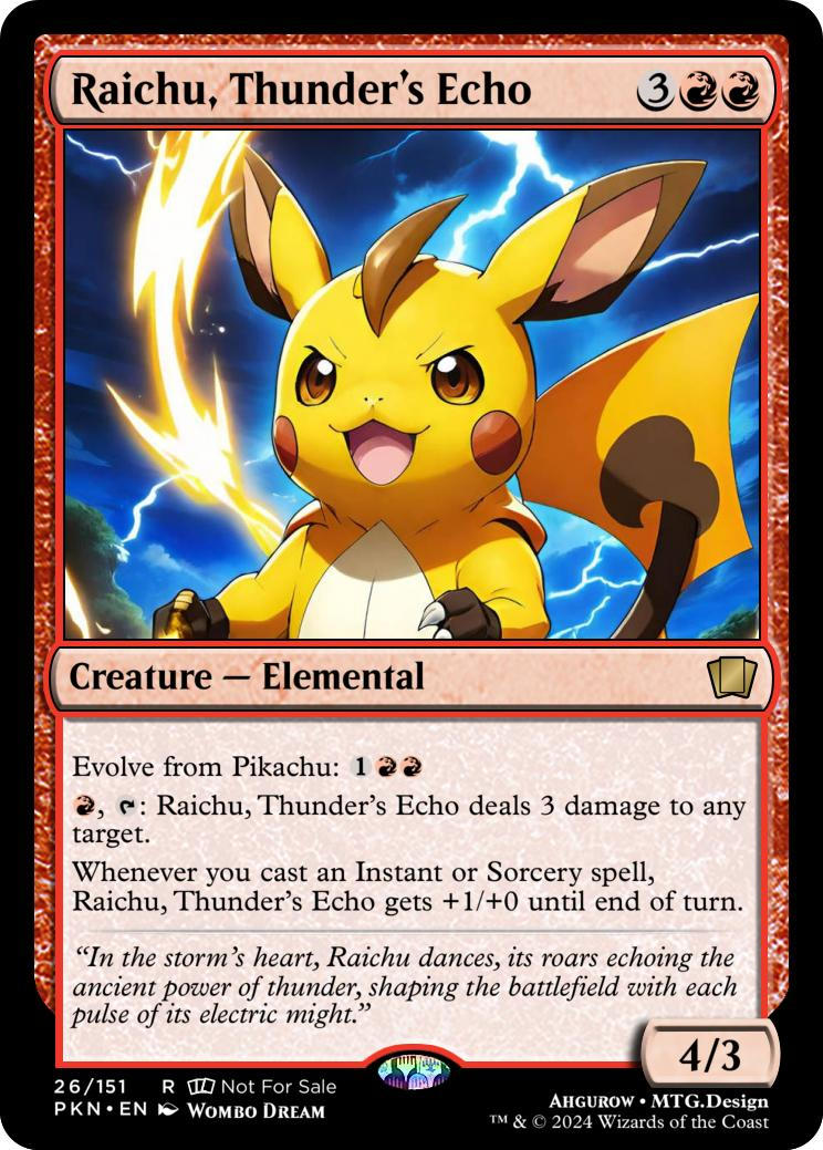 026 Raichu, Thunder's Echo by ahgurow on DeviantArt 026 Raichu, Thunder's Echo by ahgurow on DeviantArt