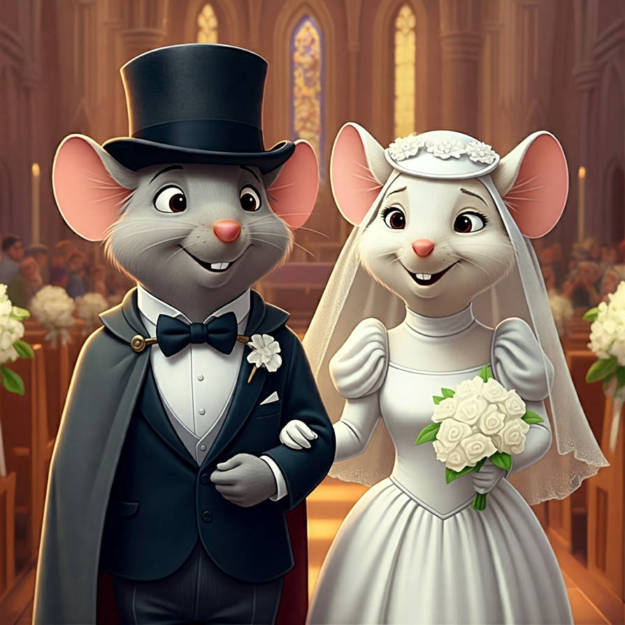 Bernard And Bianca Wedding By Kingleonlionheart On Deviantart