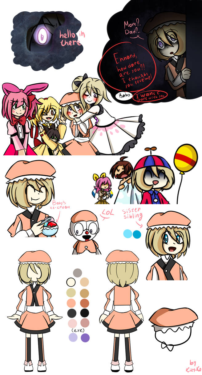 Sister Location Bidybab By Kizy Ko On Deviantart