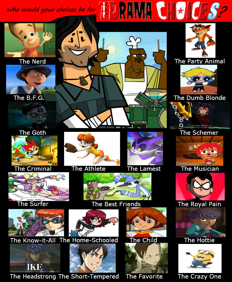 Total Drama Crossover By Trc Tooniversity On Deviantart