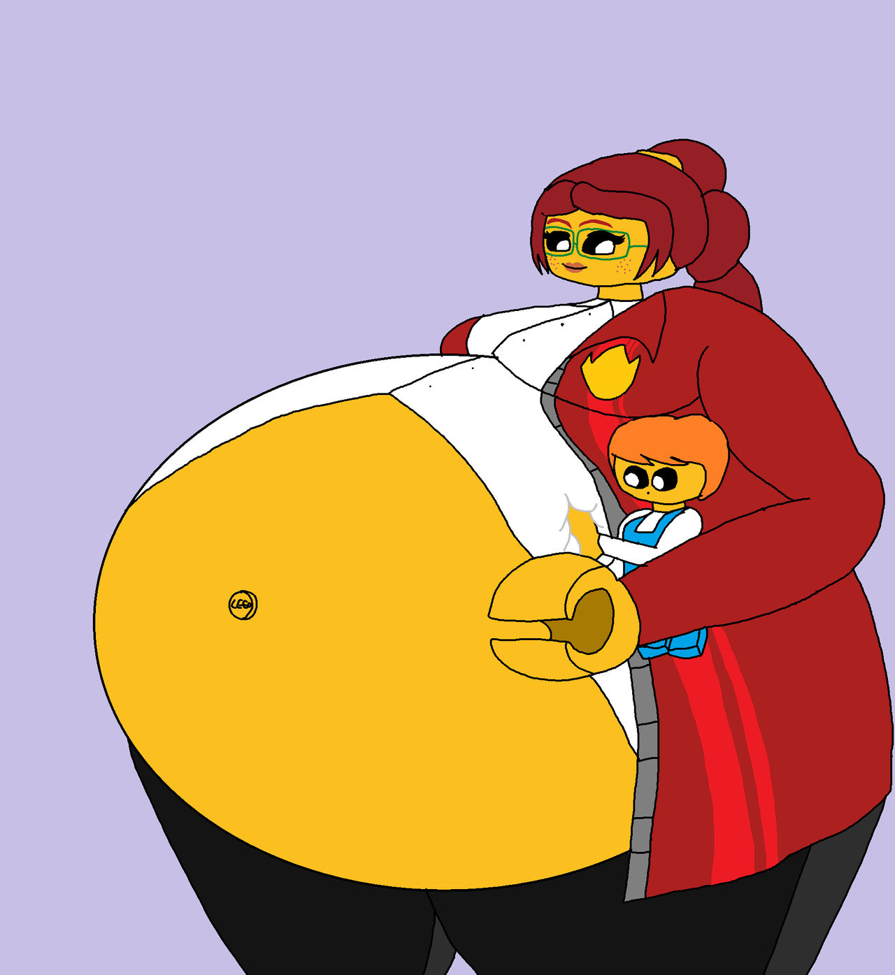 Auntie Belly By Trc Tooniversity On Deviantart