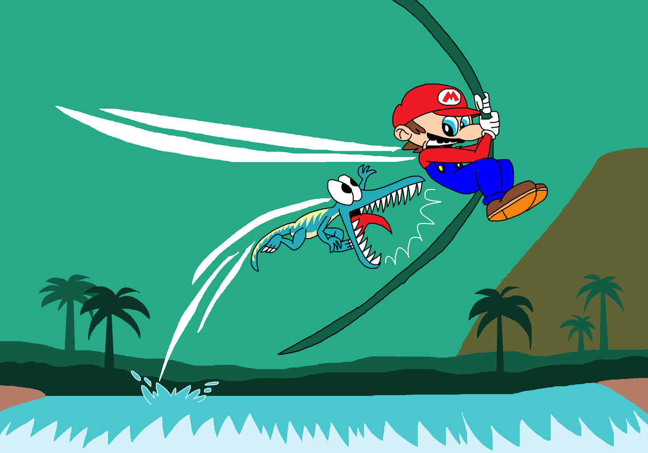 Marios Jungle Hijinx By Trc Tooniversity On Deviantart