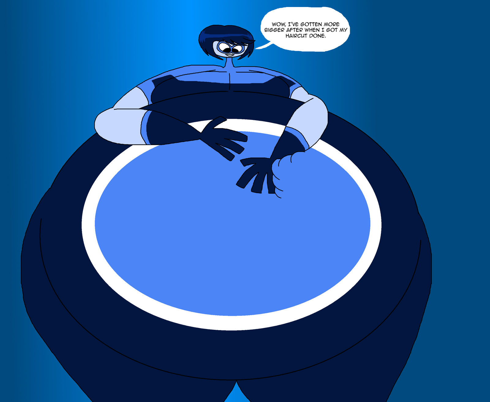 Bigger Bleu Berry By Trc Tooniversity On Deviantart