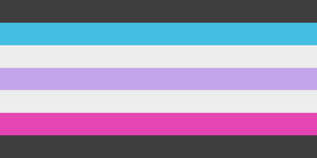 Bigender Man Woman Flag Redesign By Transfeminine On Deviantart