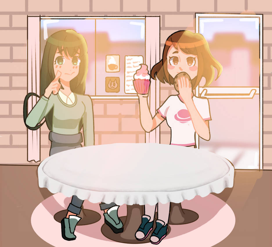 Tsu And Ochako By Cacaando On Deviantart