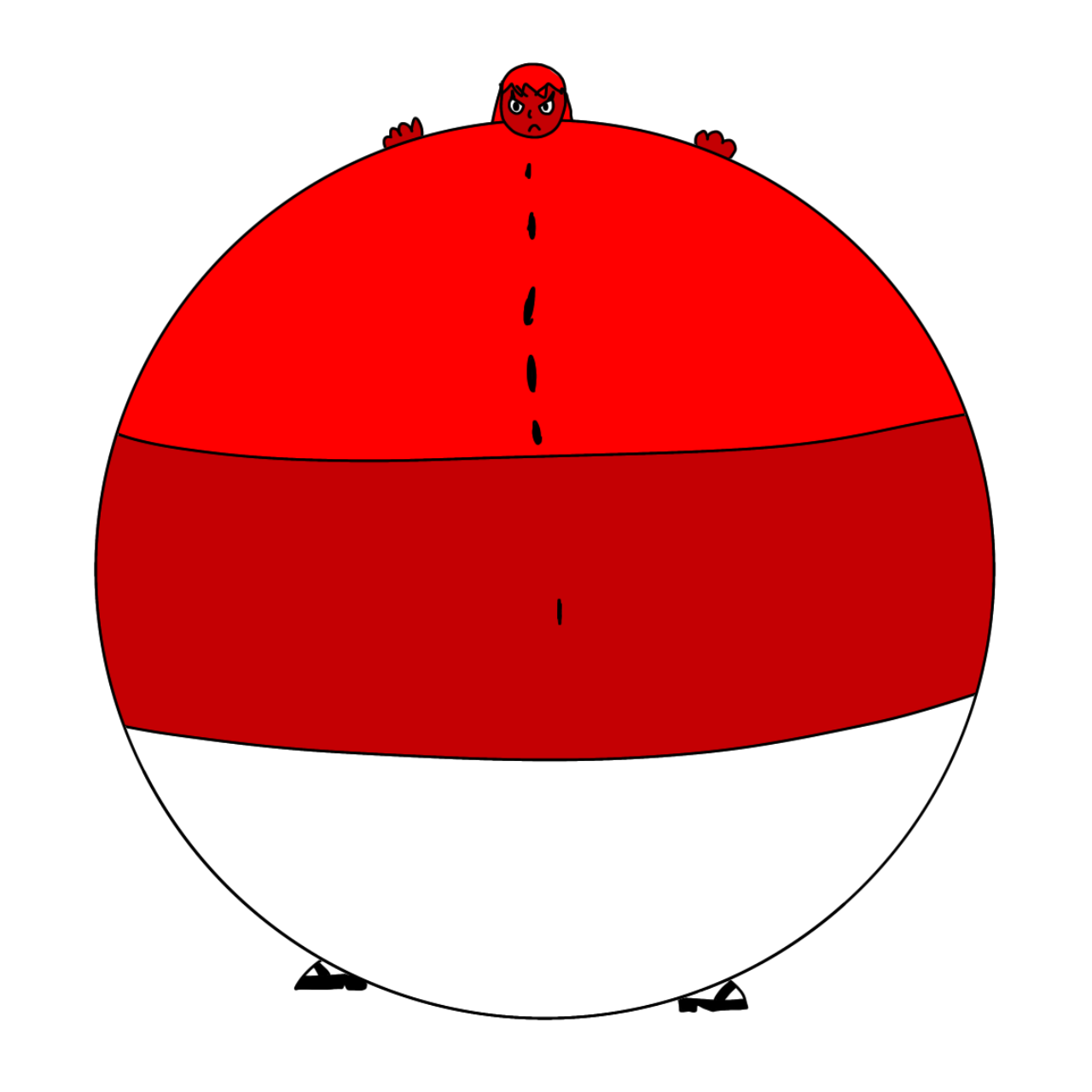 Penguin Red Inflation Cherry By Murriks On Deviantart